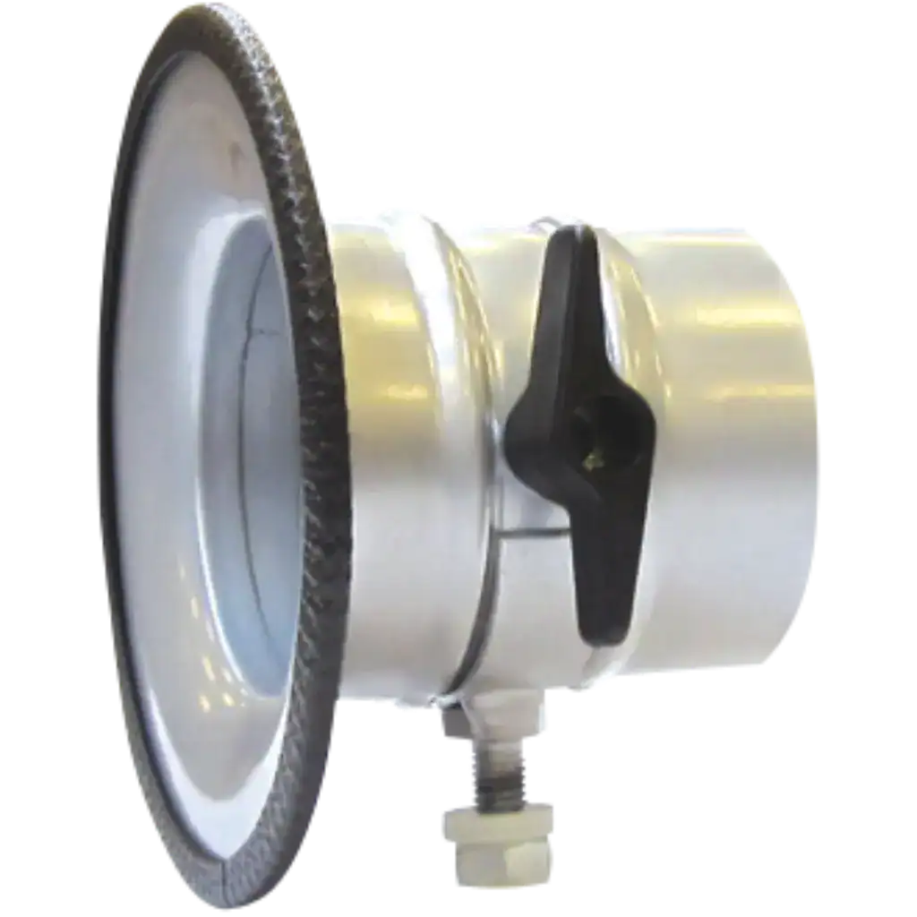 Absaugtrichter mit Absperrklappe Typ ST-S | VAUPEL Absaugtechnik